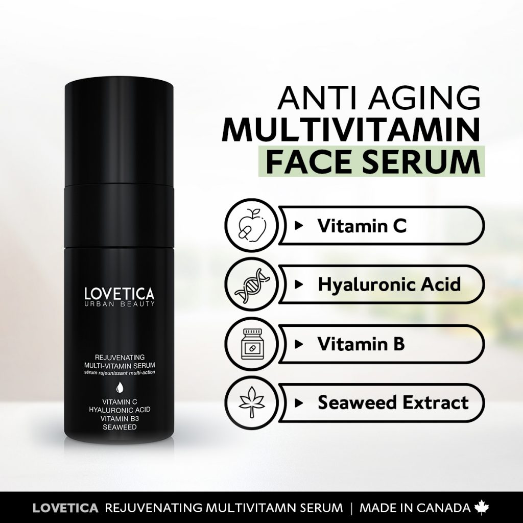Vitamin C Serum For Face Anti Aging With Hyaluronic Acid And Vitamin B3